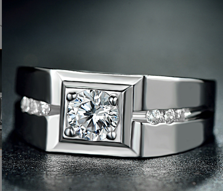 Men’s Sterling Silver Ring – Refined Design, Quiet Luxury